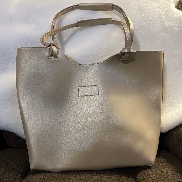 Neiman Marcus | Bags | Champagne Colored Neiman Marcus Tote Bag | Poshmark